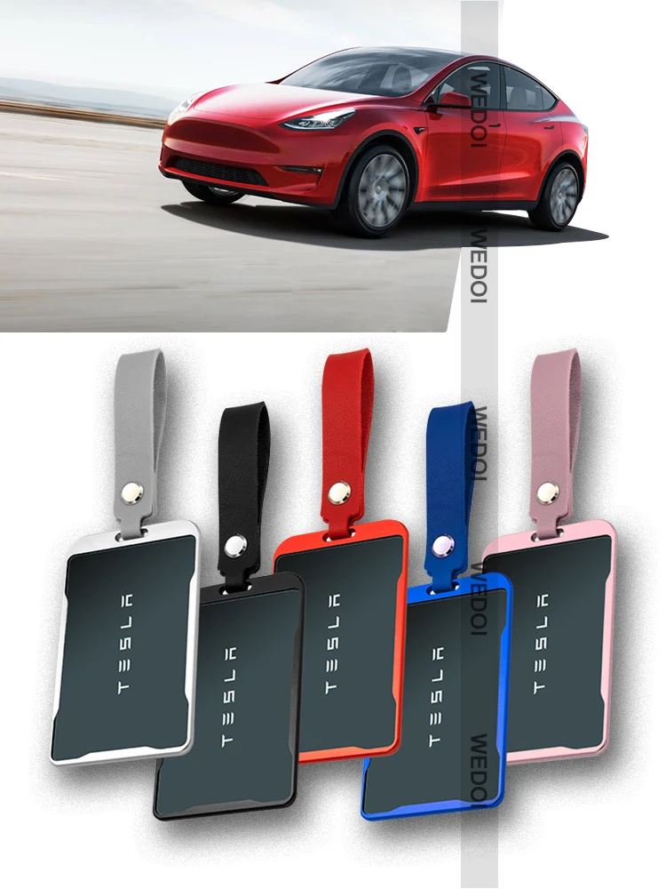 New Key Card Holder for Tesla Model 3/Model Y Car Key Card Holder Case ...