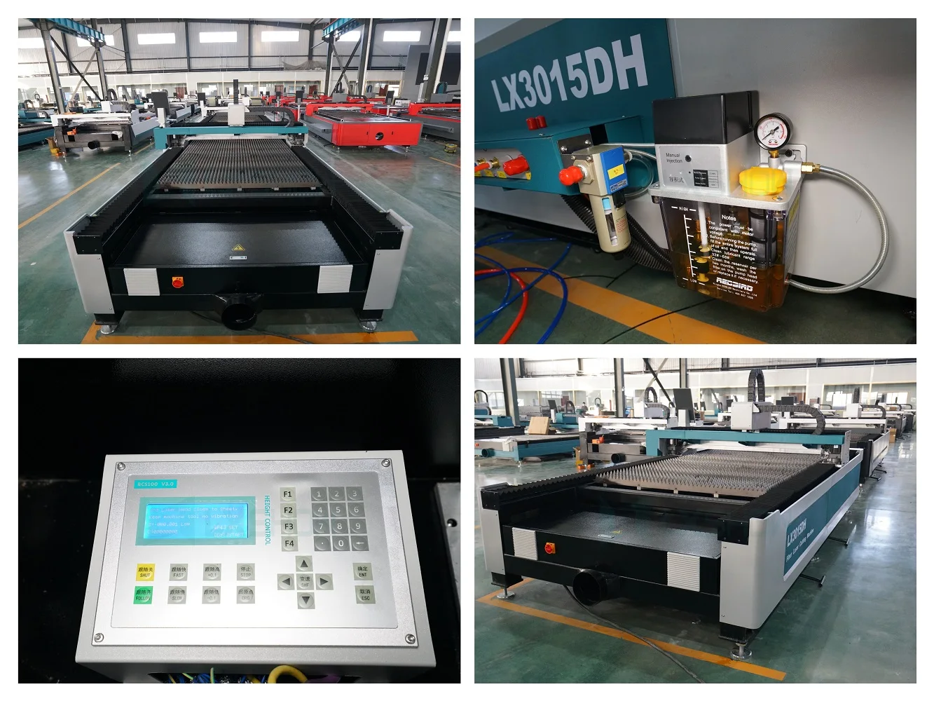 2023 Easy Installation LXSHOW 3015DH 1500W Metal Steel Fiber Laser ...