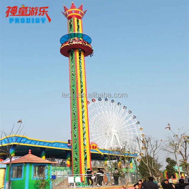 Free Fall Sky Drop Tower - Thrill Ride for Amusement Parks