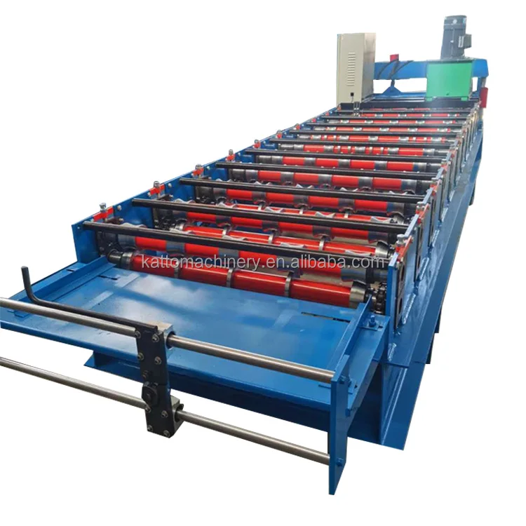 Triple Layer 3 Layer Sheet Metal Roof Profile Roll Forming Machine ...
