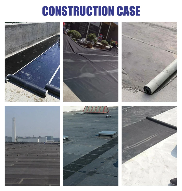 Epdm Rubber Waterproof Film Bridge Tunnel Basement Project Natural ...