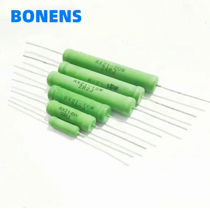 Green RX21 10W Wirewound Resistor 5.6k Ohm | Ceramic Composition ...