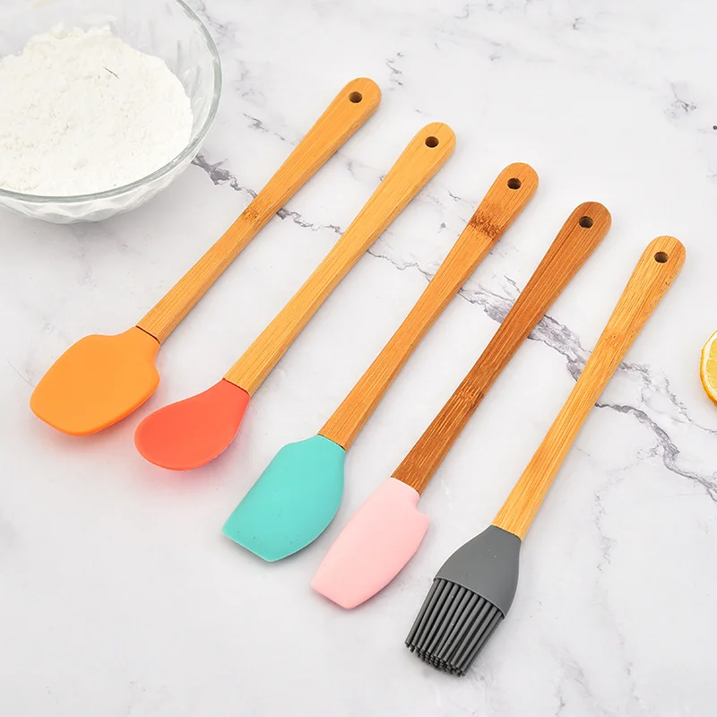Silicone Kitchenware Spatula Set 2024 Multifunctional Bpa Free ...