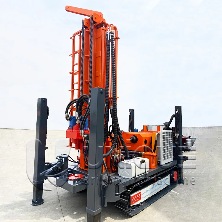 Water Drilling Machine With Cummins Engine Water Well Drilling Rig ...