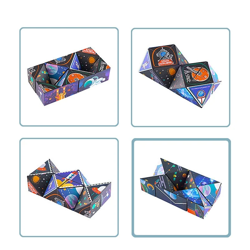 Mini Star Cube Fidget Cube With 8 Build-in Magnets Stress Anxiety ...