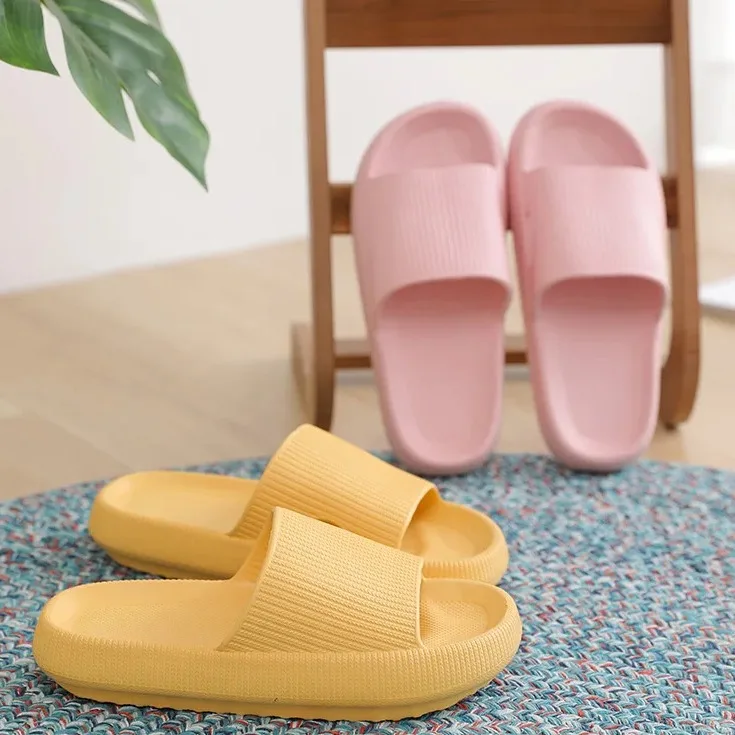 Women Thick Platform Summer Indoor Eva Slippers Adult Women Men Eva ...