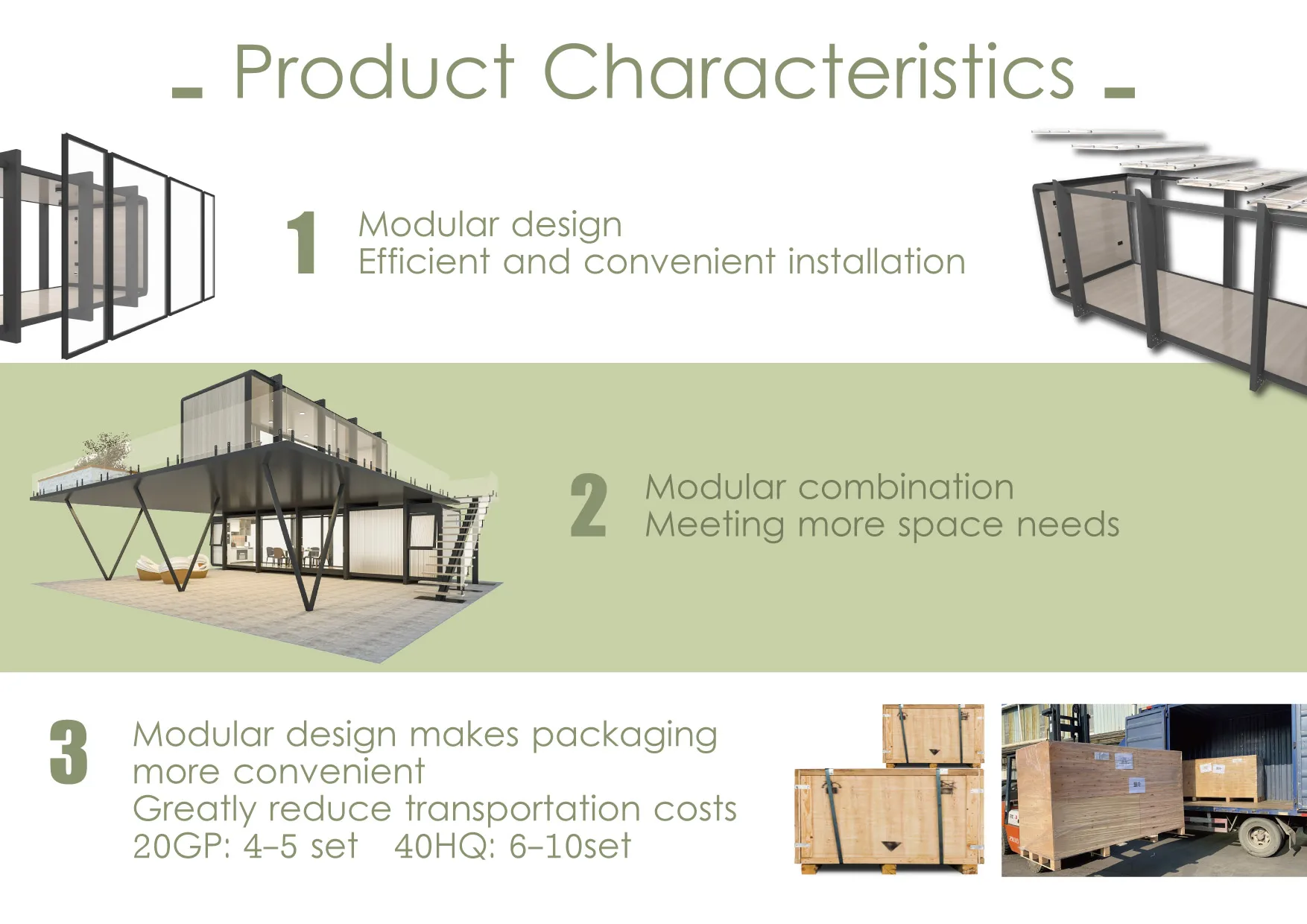 Modern Design Luxury Glass Prefabricated Modular Container Home ...