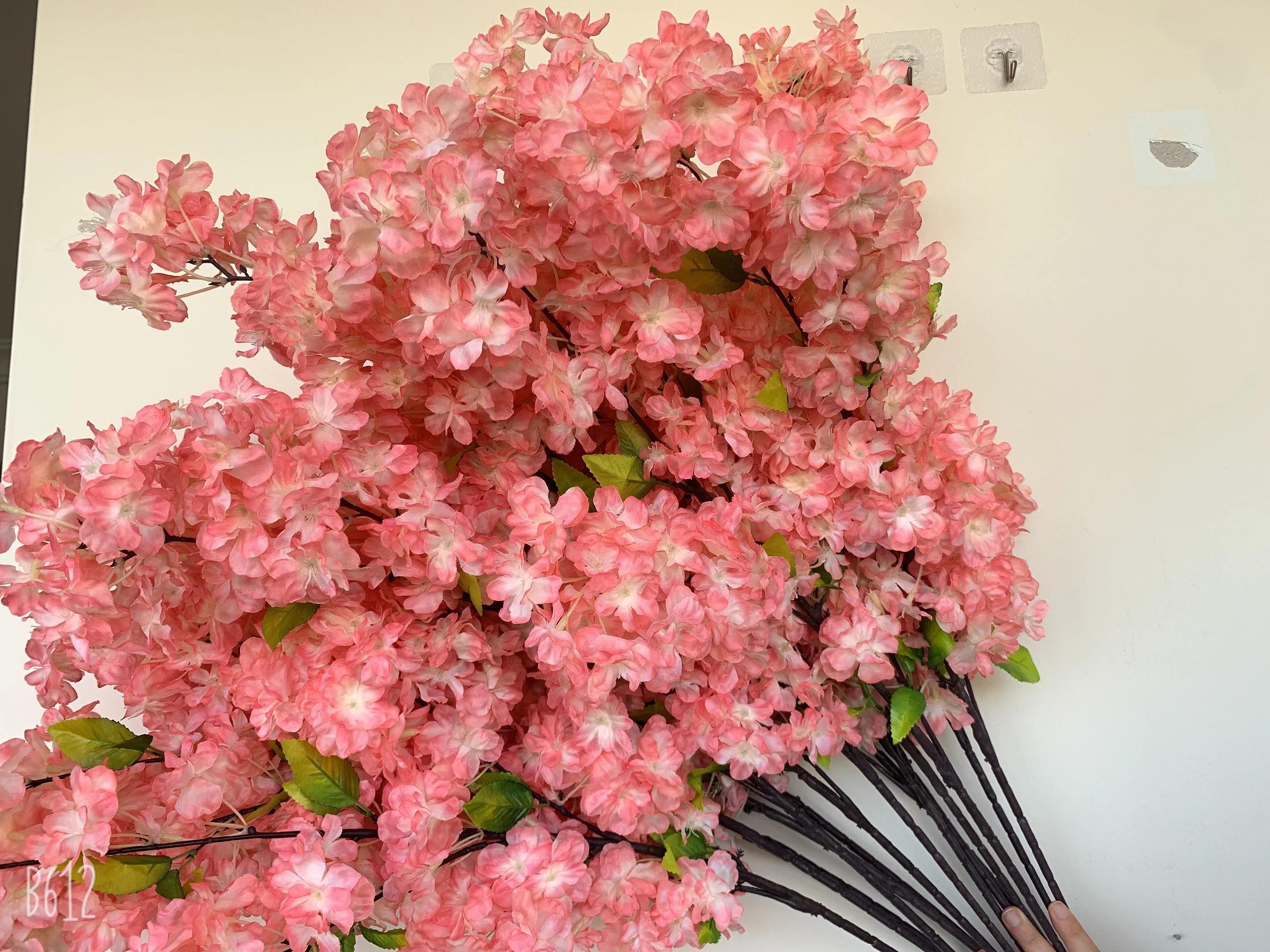 Royal Customized Size Sakura Table Small Big Artificial Red White Pink ...