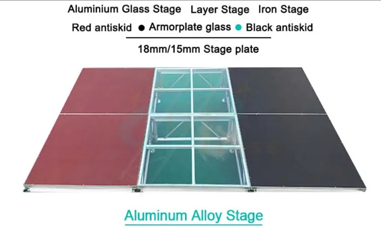 Acrylic Stage Swimming Pool Wedding Stage Aluminum Stage
