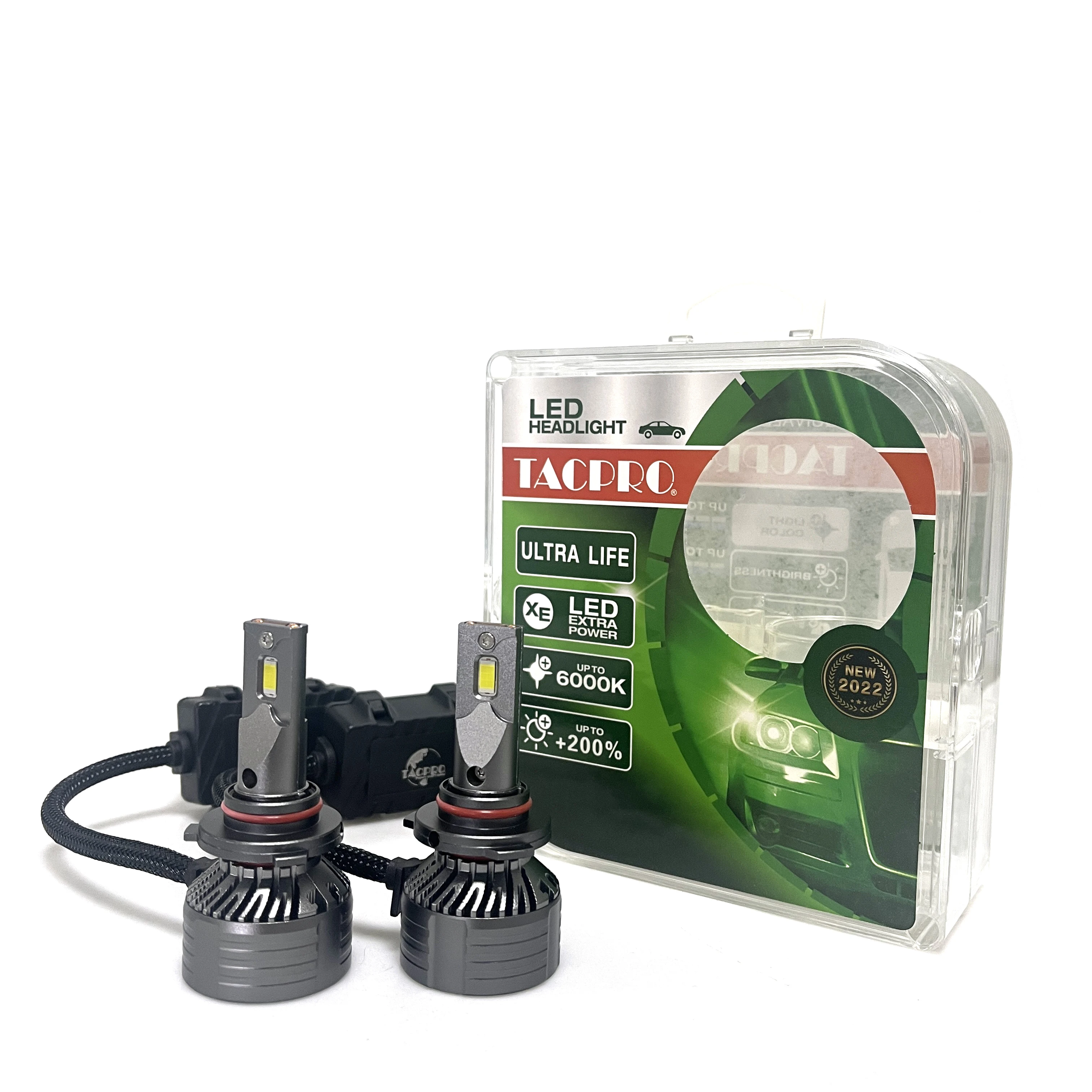 Tacpro Auto LED Light T8 - 65W Headlight for Universal Cars