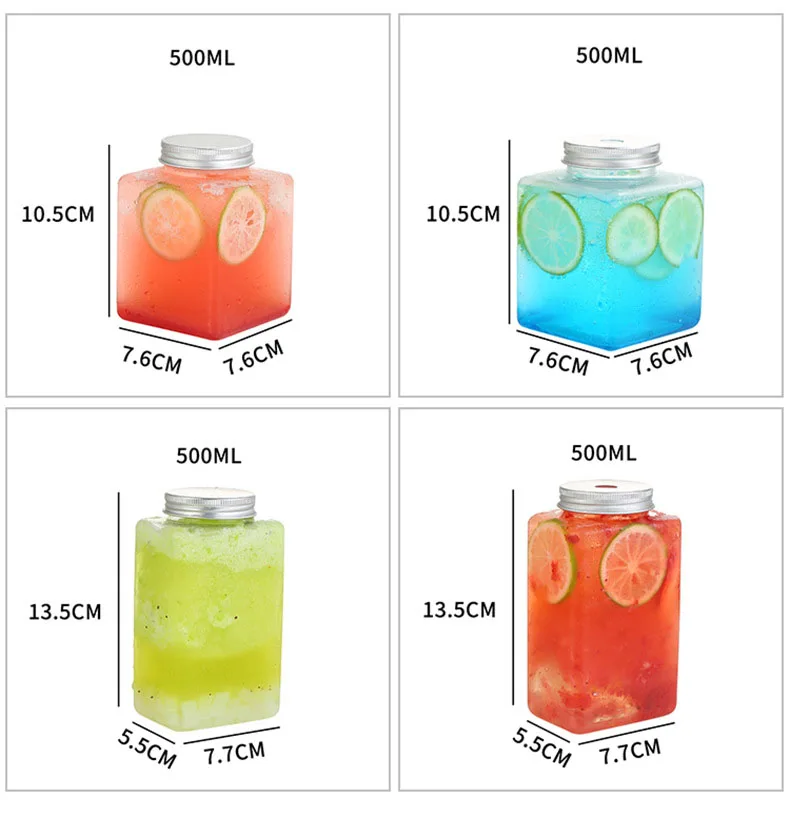 Custom Recyclable Transparent 200ml 350ml Star Shaped Milk Tea Plastic ...