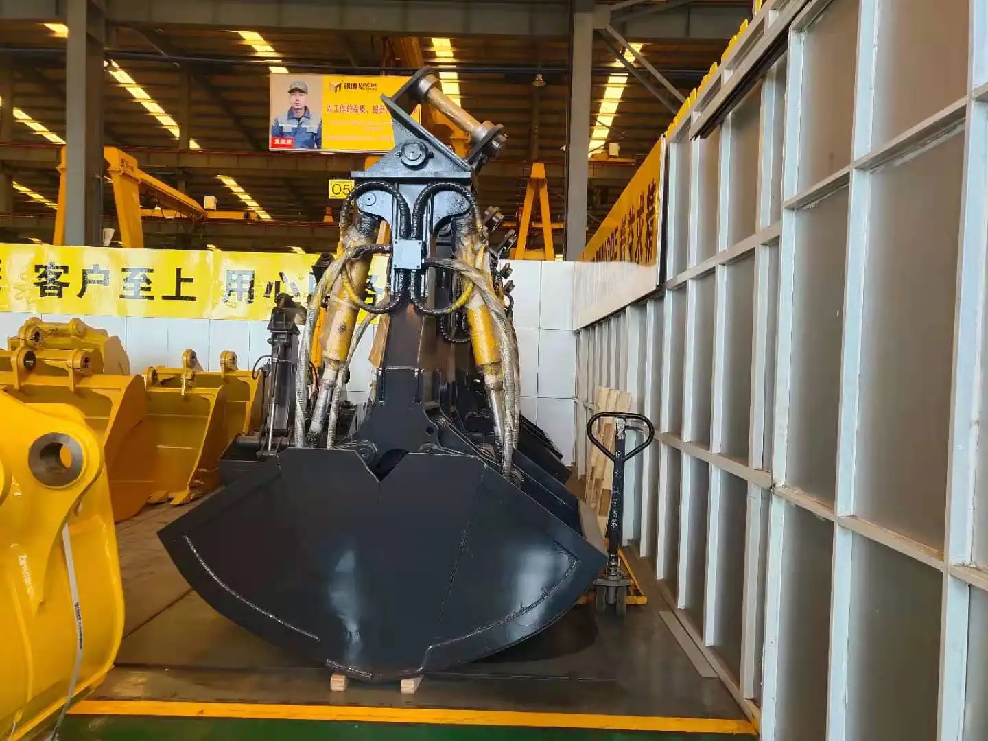 MONDE Clamshell Bucket Excavator Bucket Mechanical Clamshell Bucket for ...