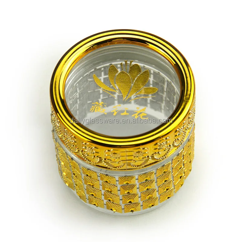Glass Vials for Saffron Packing - Screw Lid & Screen Printing
