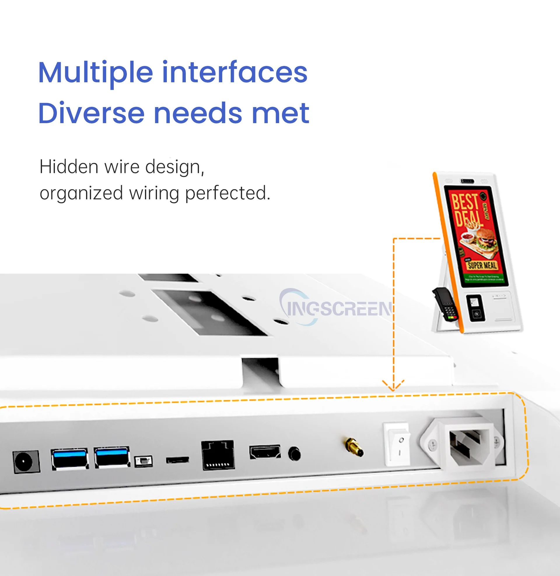 INGSCREEN Interactive Self Service Payment Kiosk - SDK