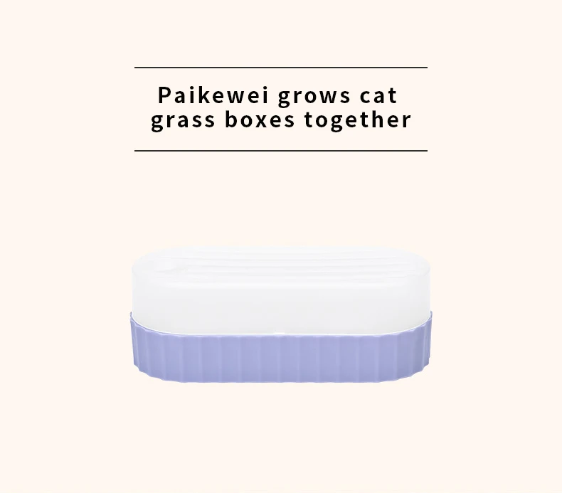 High Quality Simple Planting Treats Enriching Grass Seed Cat Grass Box ...