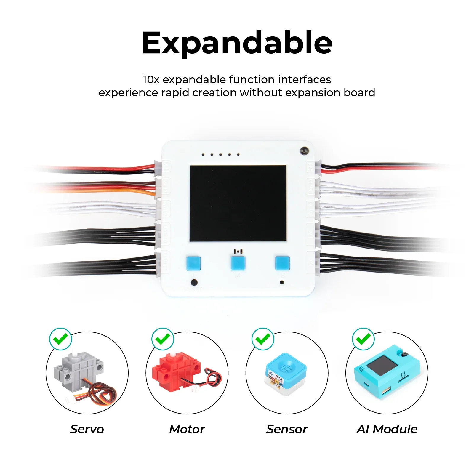 Chipboard KittenBot FutureBoard Lite, ESP32 S3 AIOT Educational ...