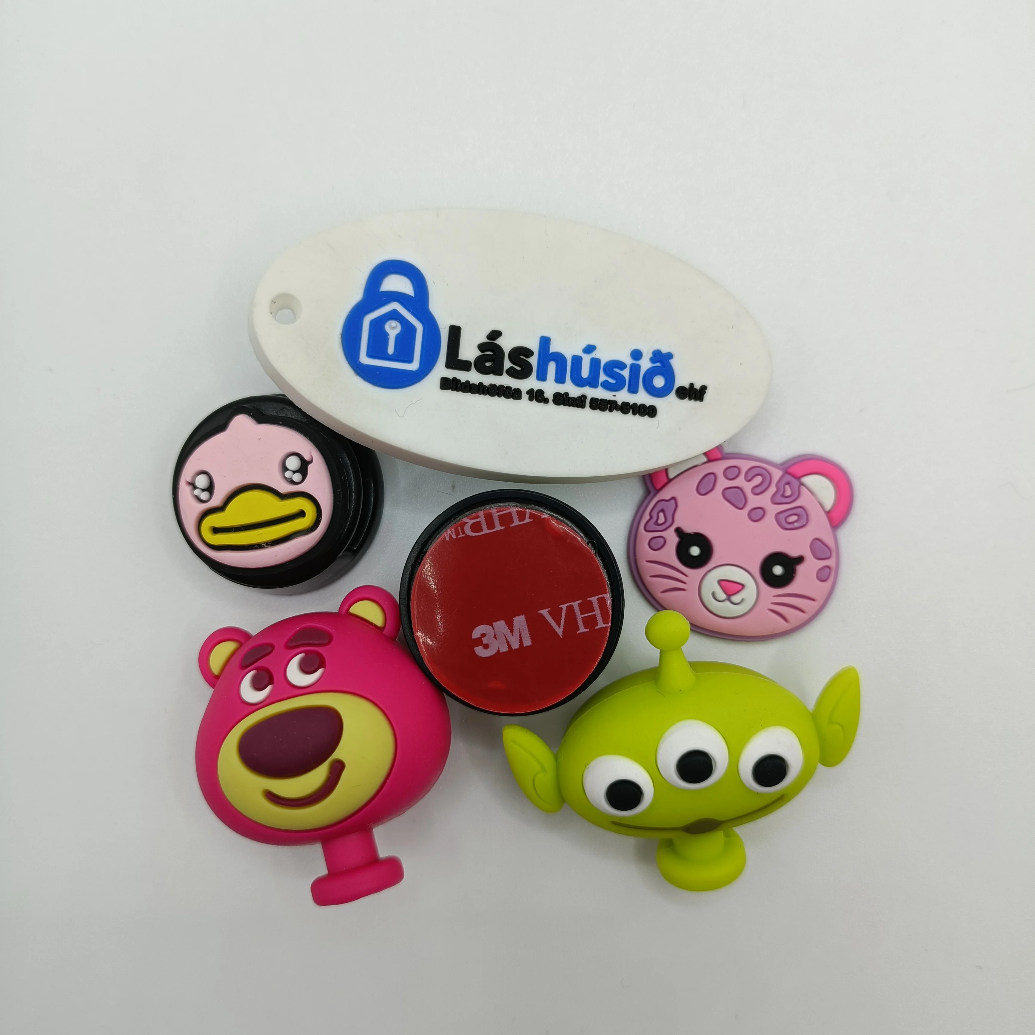 Custom 2d Logo Pvc Badge Heat Press Pvc Patch Customize Design Clothing ...