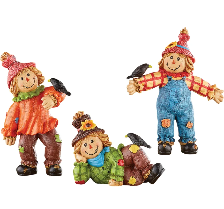 2024 Scarecrow Kids Customized Thanksgiving Figure Custom Figurine ...