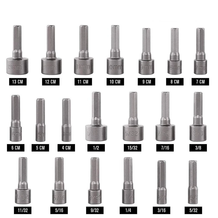 208 Piece Screwdriver Bit Set Security Bit Chrome Vanadium Steel Drill ...