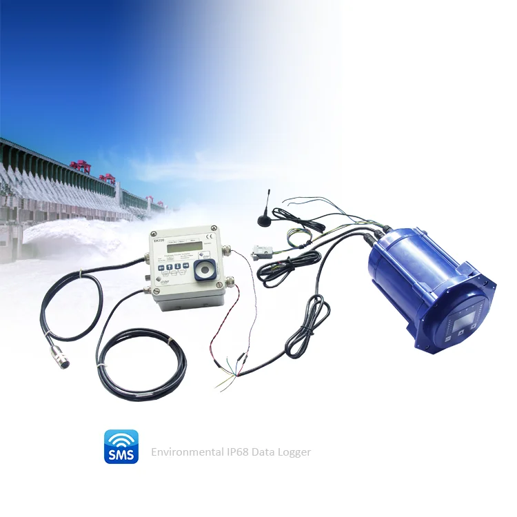 Rs485 Modbus Temperature Controller Waterproof Ip68 Pvc Battery Power Water Pressure Data Logger ...