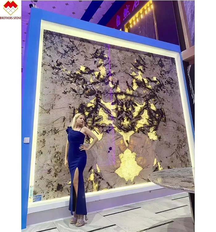 Brazil Luxury Stone - Backlit Pandora Marble Onyx Panels