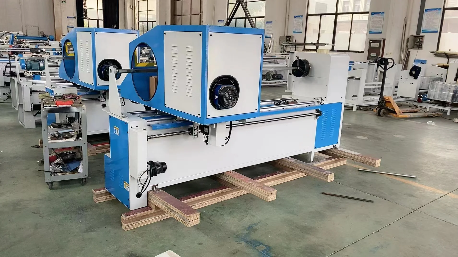 Full Automatic Blade Sharpening Fabric Roll Slitting Machine for Sale