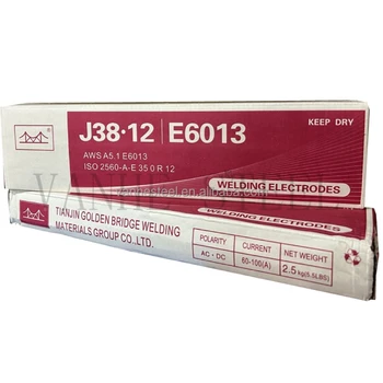 Golden Bridge E7016 E6011 E3018 E7018 Welding Electrode 2.5mm Standard ...
