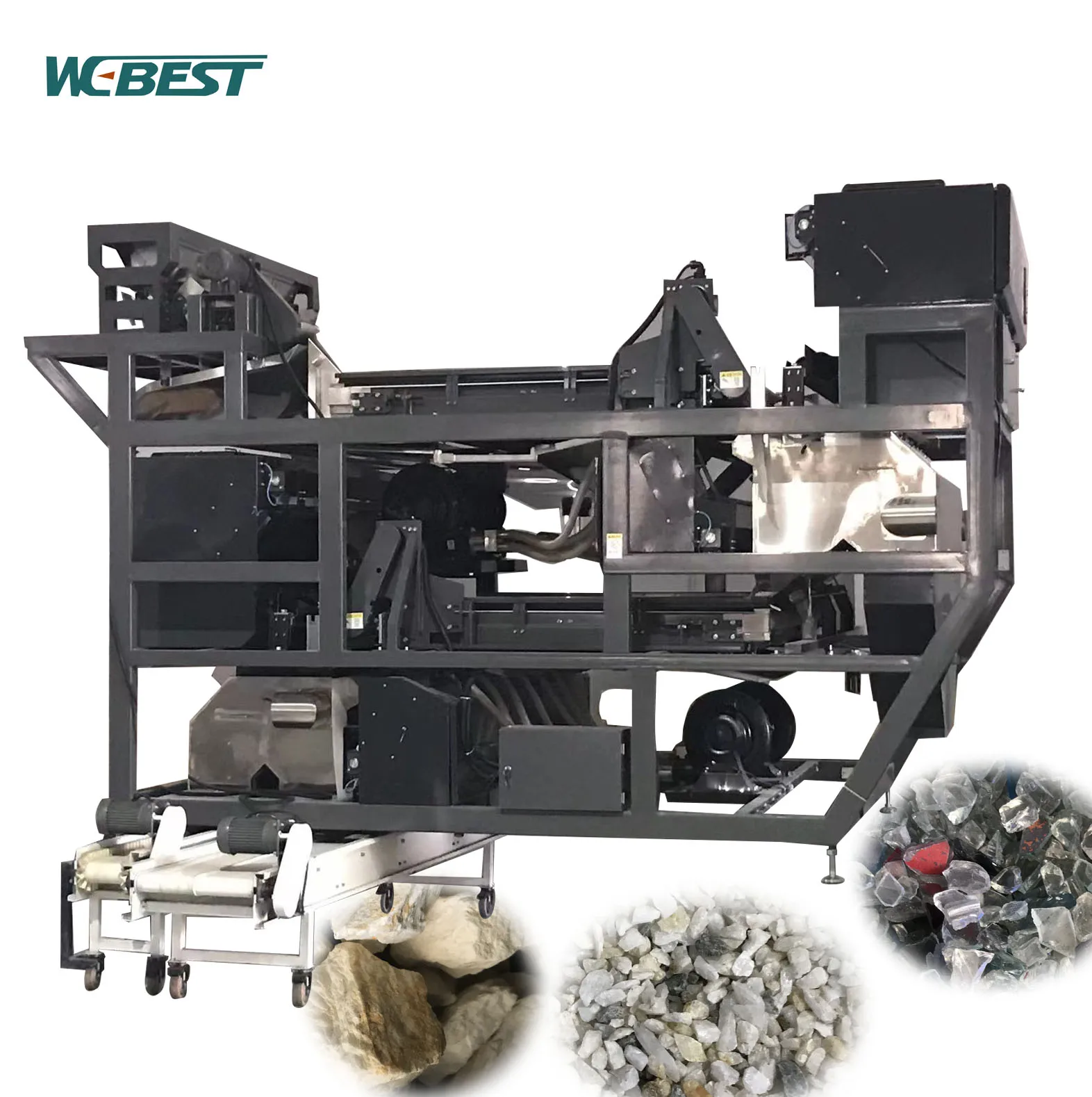 New Innovative Dry Wet Separator Stone Sorting Machine Ore Color Sorter ...