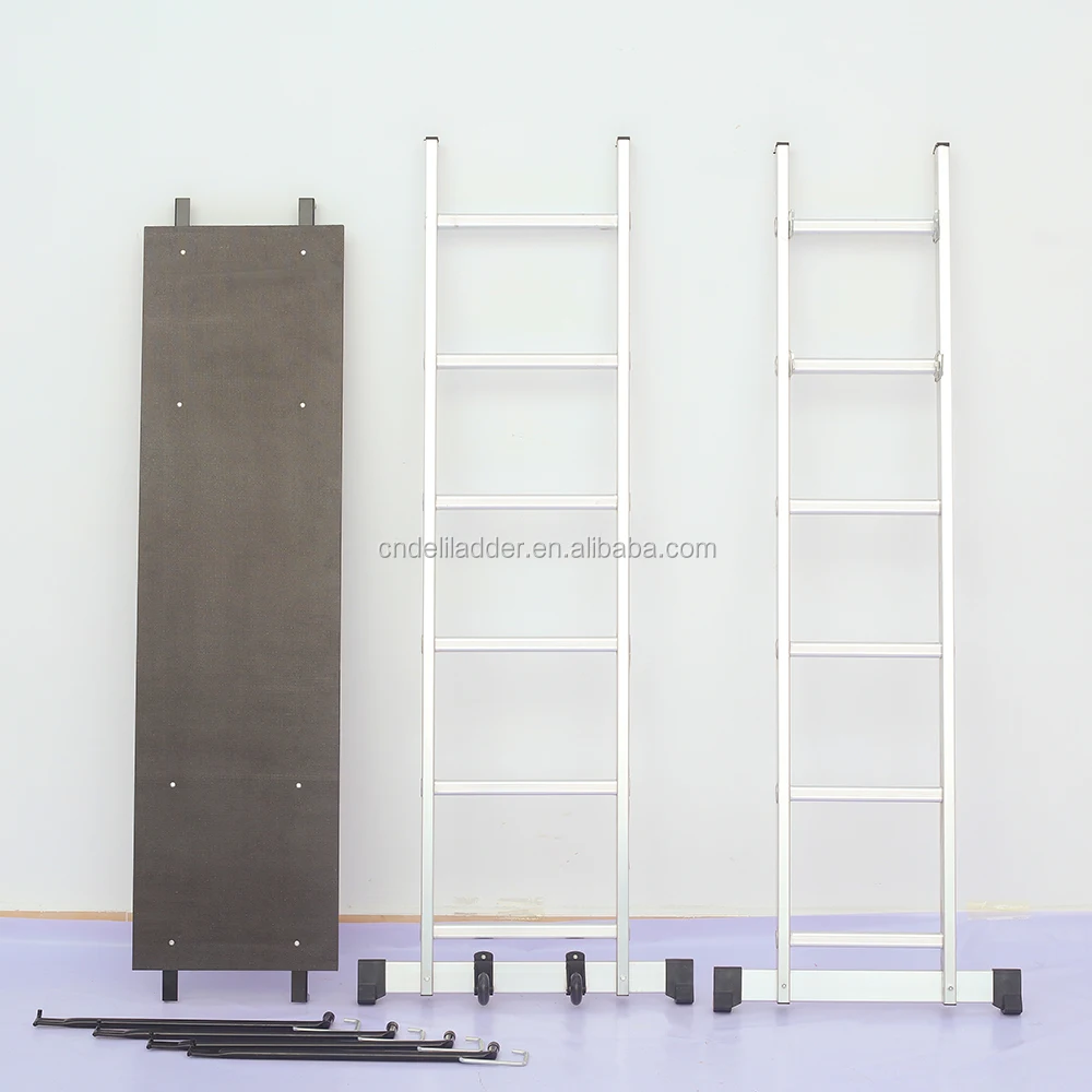 Escaleras En Andamios - Compact Aluminium Scaffolding Ladders with CE