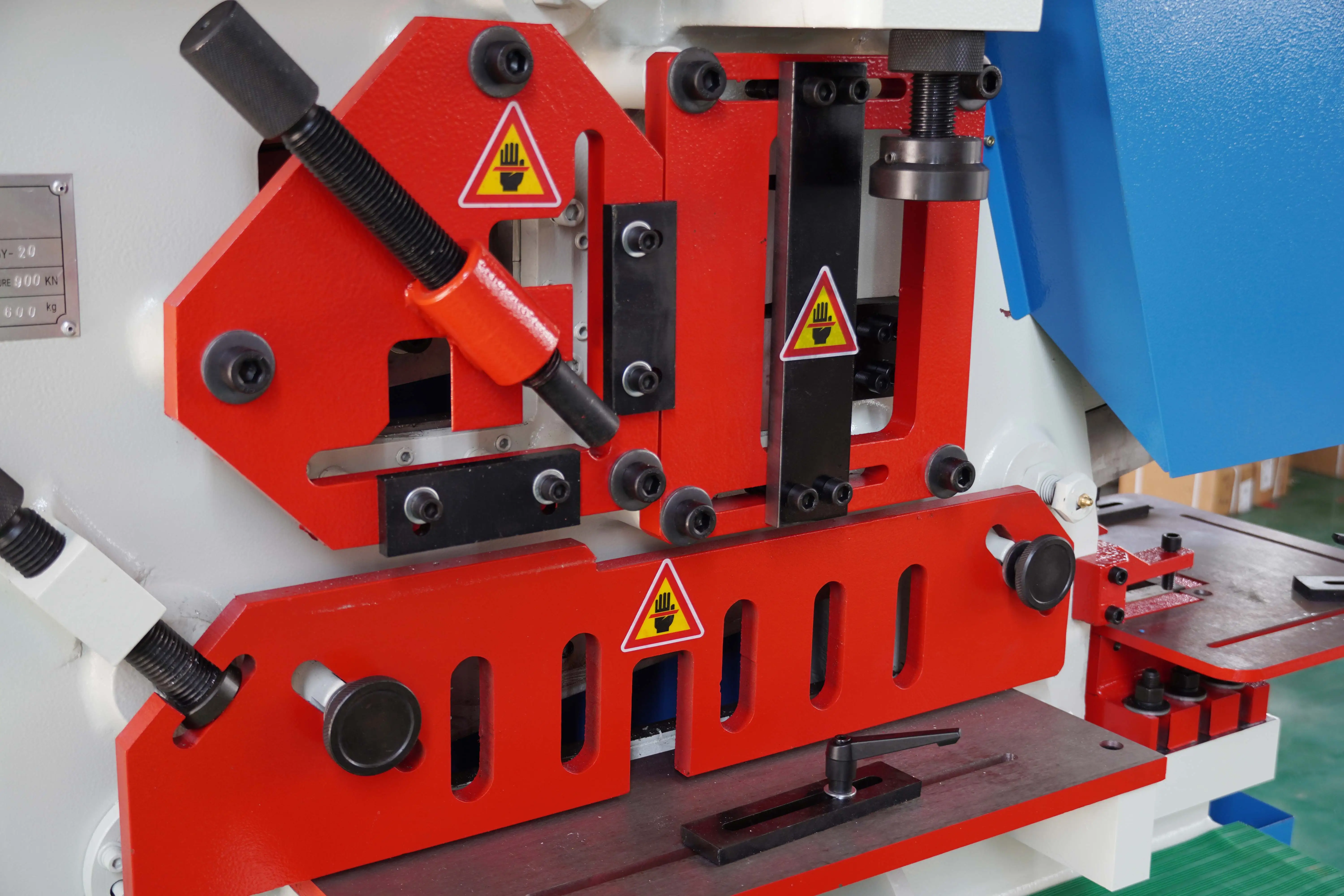 Q35y Hydraulic Iron Worker Machine,Easy-to-use Ironworker,Section ...