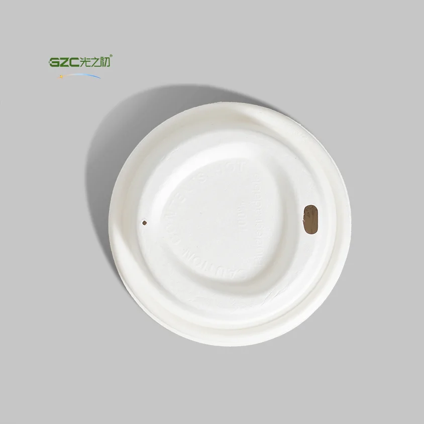 Factory Customizable Logo Disposable Biodegradable Compostable Lid For ...