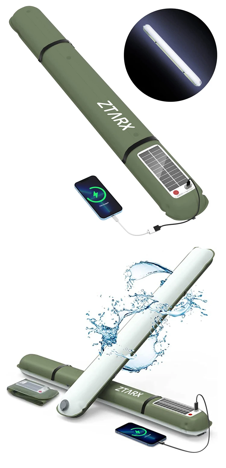 Portable Rechargeable Foldable Solar Lamp Led Inflatable Solar Lantern ...