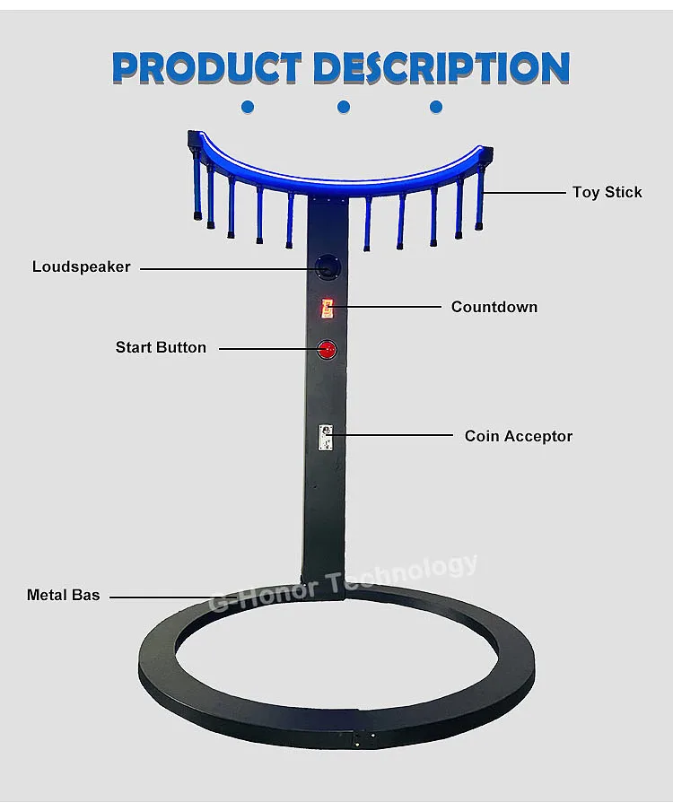 Eyes Fast Chips Machine Arcade Falling Stick Game Arcade Machine ...