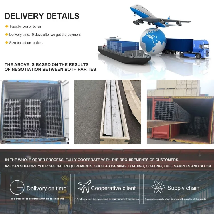 Structural C Channel Astm S235jr S275j0 A36 Construction Material ...