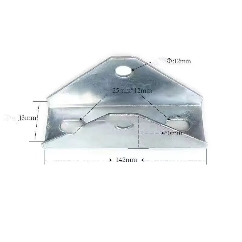 Solar Accessories Hot-dip Galvanized Angle Corner Panel Bracket Four ...