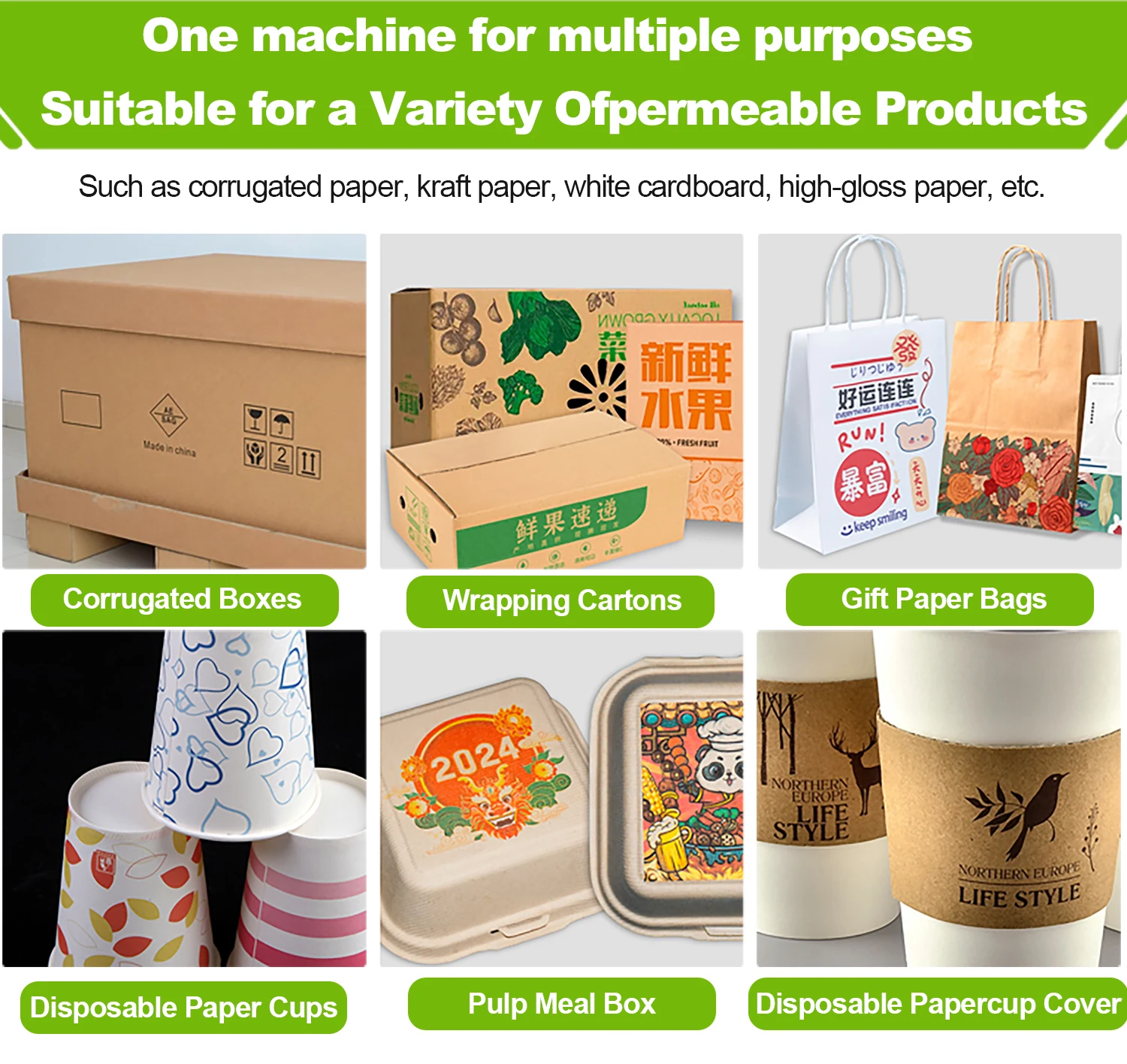 Single-pass Printer Pizza Box Inkjet Printer Paper Bag Disposable Paper ...