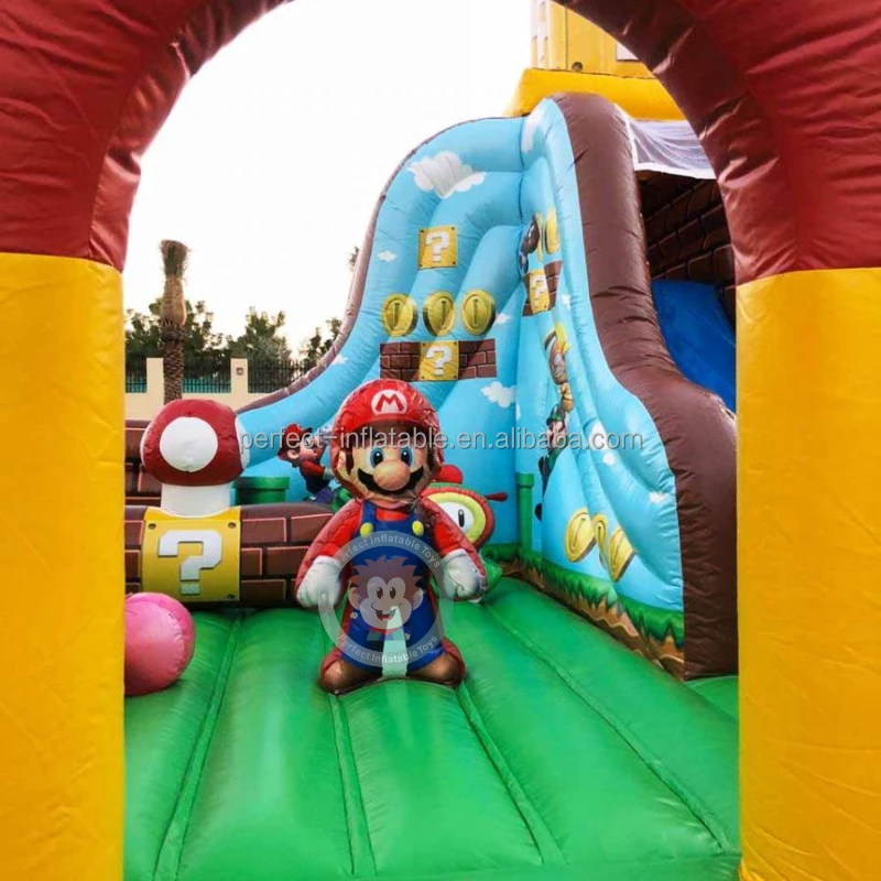 Best Quality Inflatable Bounce Playground Mario Bros Inflatable ...