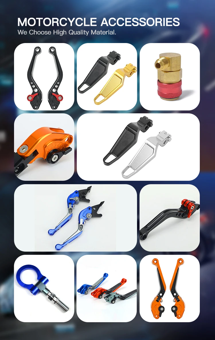 Precision CNC Milling for Motorcycle Modification Accessories