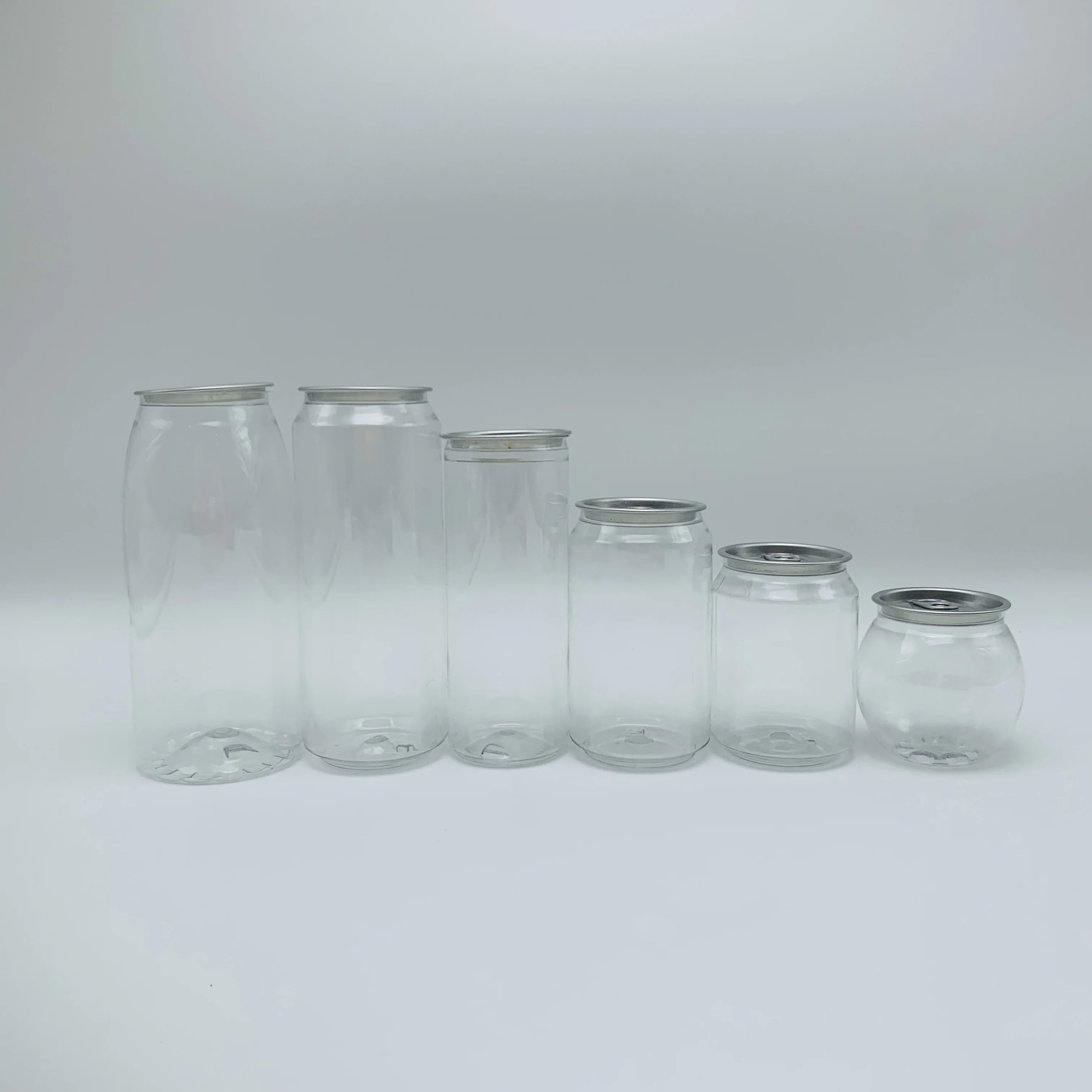 330ml 500ml Bulk Clear Custom Transparent Juice Coffee Beverage Soda ...