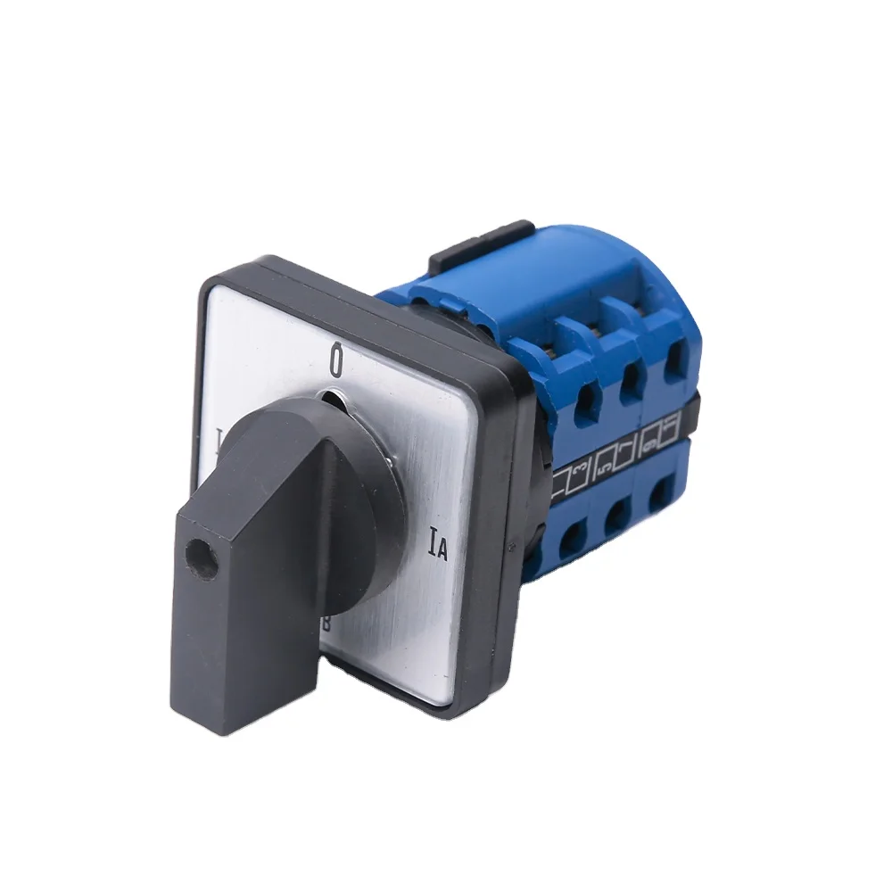 rotary switch selector triple pole 4 positions electrical main ...