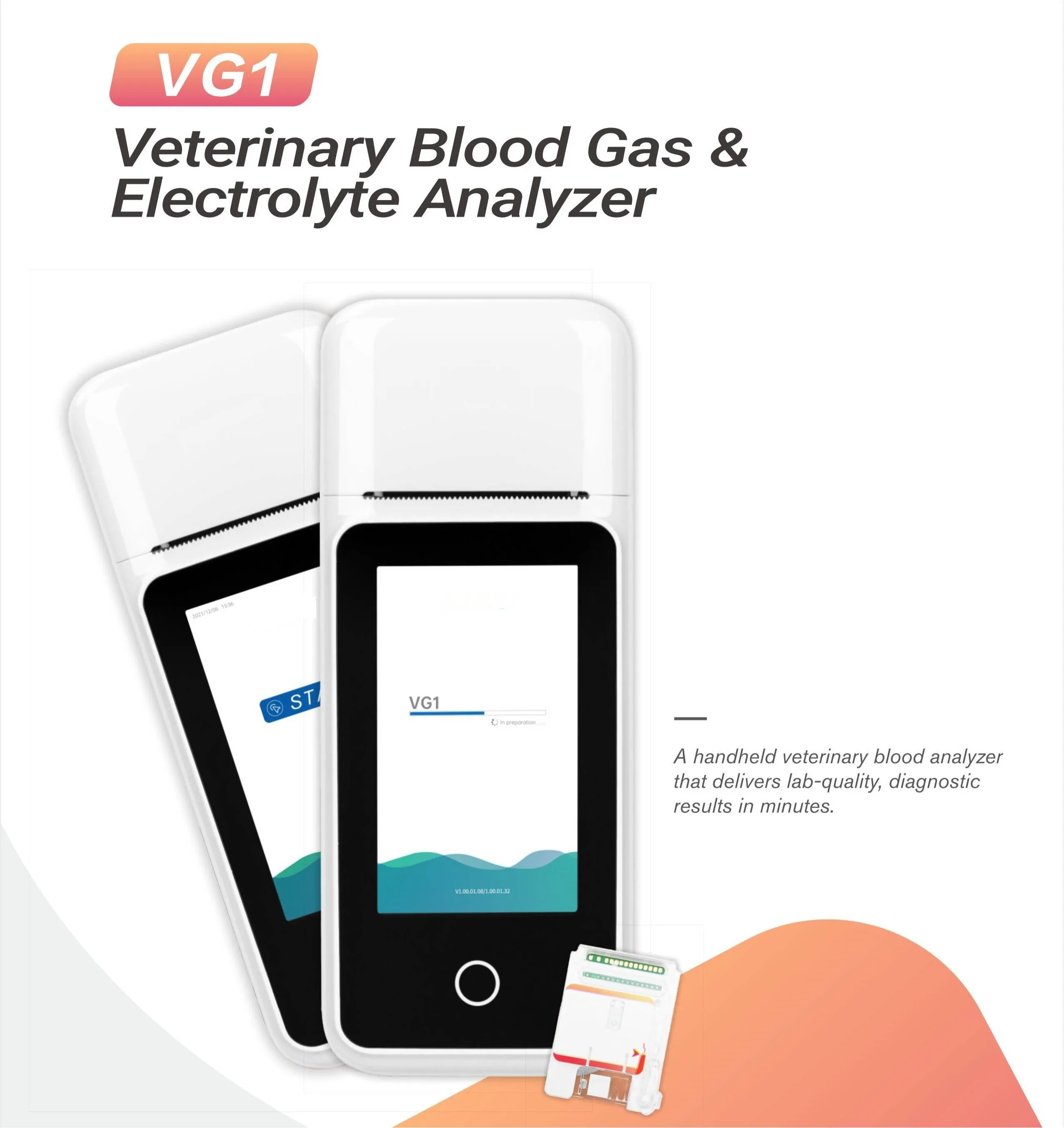 Veterinary Blood Gas & Electrolyte Analyzer - Rapid Test