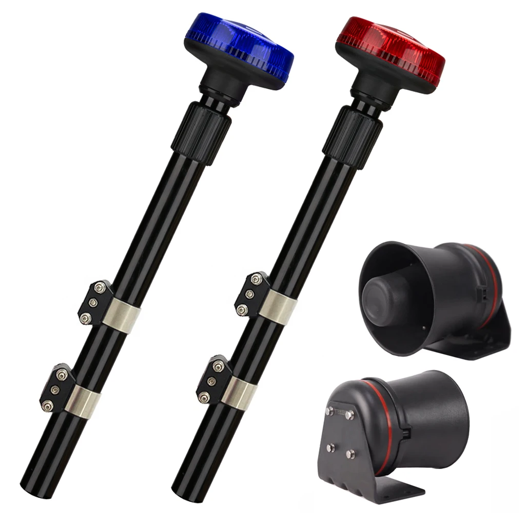 LED Pole Front Rear Warning Strobe Light Motorcycle HeadLight| Alibaba.com