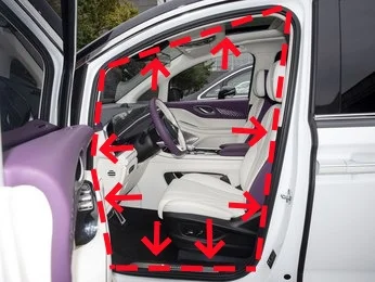 Customization Car Roof Weatherstrip Edge Trim Strips Sealing Rubber ...
