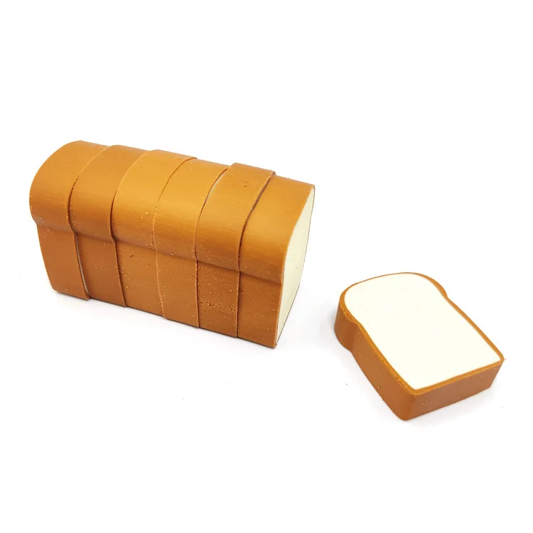 Toast Bread Eraser - Cute & Promotional Student Stationery