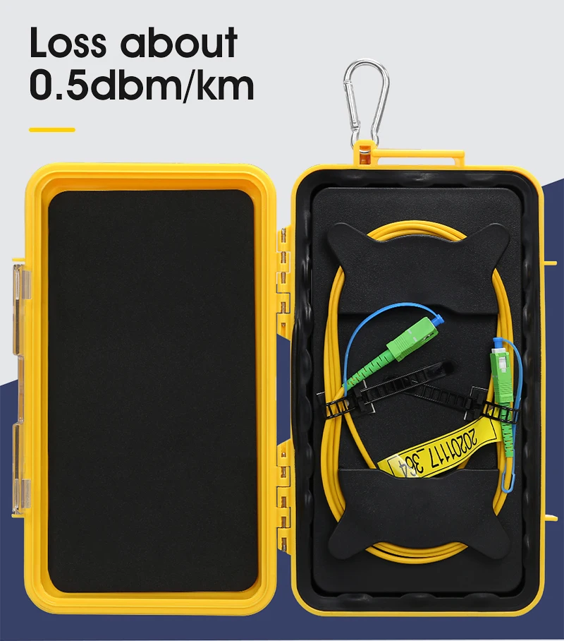 Mini Type OTDR Box 100M FC/UPC G652D Bare Fiber OTDR Tester Launch ...