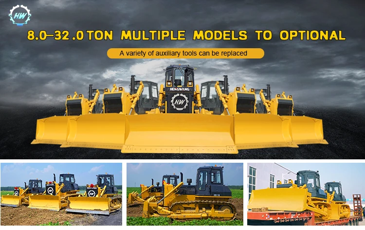 300hp Heavy-duty Dozer Large Dryland Bulldozer With Ripper Shank The ...