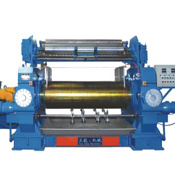 Xk-660x2130 Two Roll Open Mixing Mill For Rubber And Plastic Sheet ...
