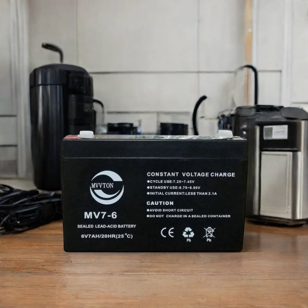 High-cycle 6V7AH Lead Acid AGM VRLA Sealed Battery for Consumer ...