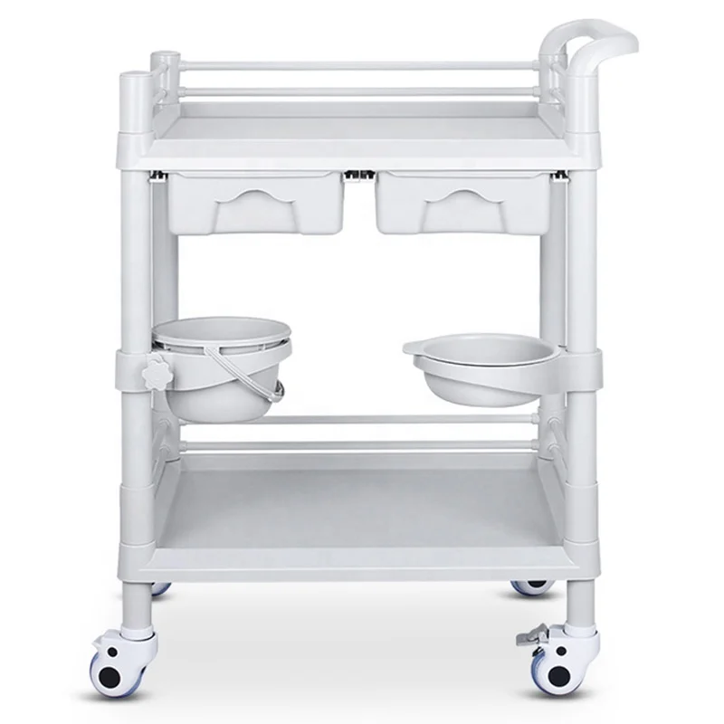 Hospital Furniture Medical Trolley Abs Material Hospital Medical ...