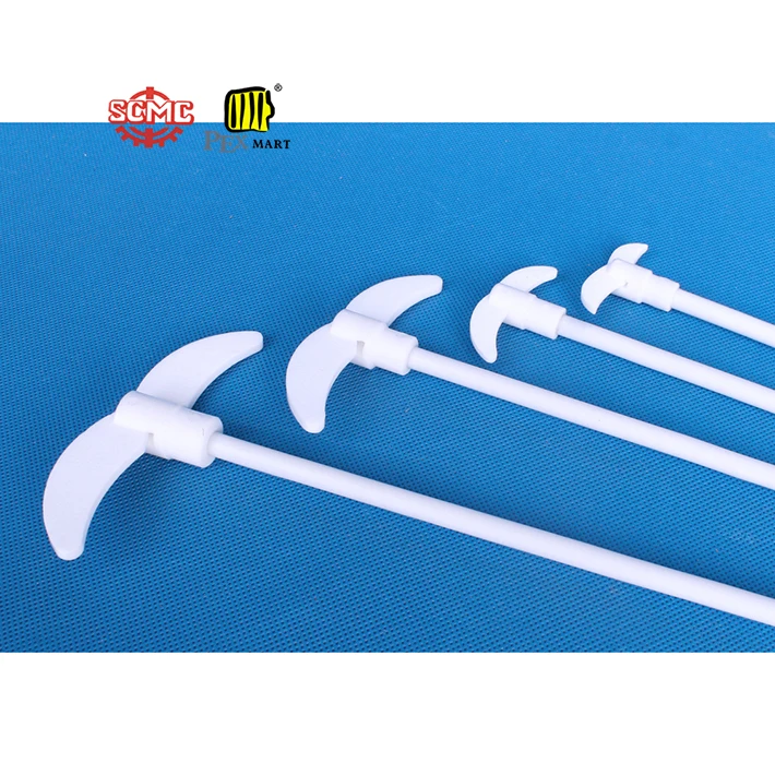 Heavy Duty PTFE Stirring Paddle Shaft Stirring Rod for Laboratory Flask